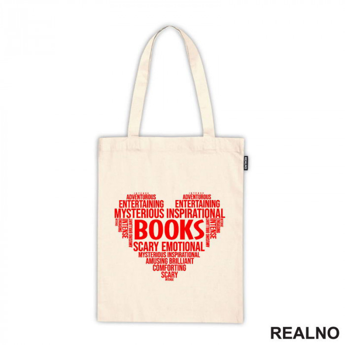 RED HEART - BOOKS - ČITANJE - KNJIGE - CEGER