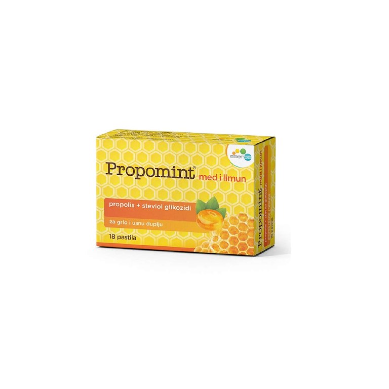 Propolis pastila za grlo propolete light 18/1 esensa propolis