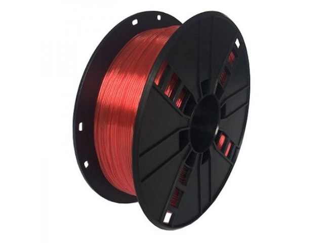 3DP-PETG1.75-01-R PETG Filament za 3D stampac 1.75mm, kotur 1KG RED