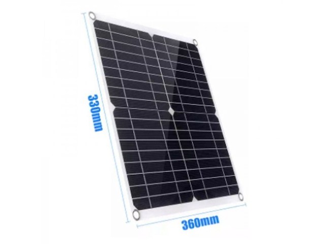 SOL-PANEL20W RV Solarni panet USB spoljni, vodootporni