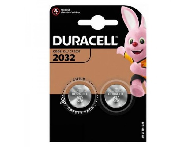 Duracell LM CR2032 LITHIUM 3V PAK2 CK baterije dugme