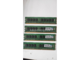 4 x 4gb DDR3 samsung serverske ram memorije