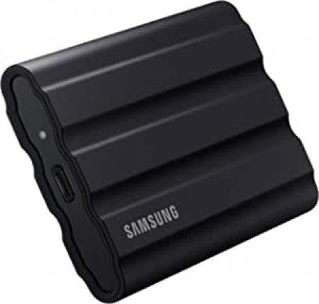 Samsung Portable SSD 4TB, T7 SHIELD, USB 3.2 Gen.2, Black (MU-PE4T0S/EU)