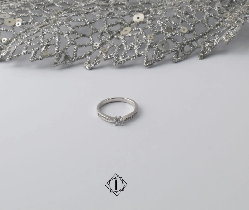 Verenički prsten od belog zlata