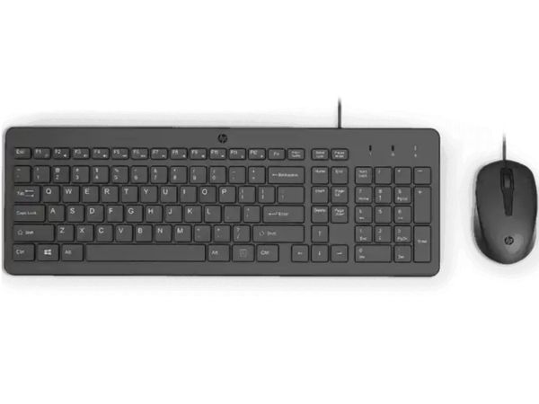 Tastatura+miš HP 150 žični set/US/240J7AA/crna
