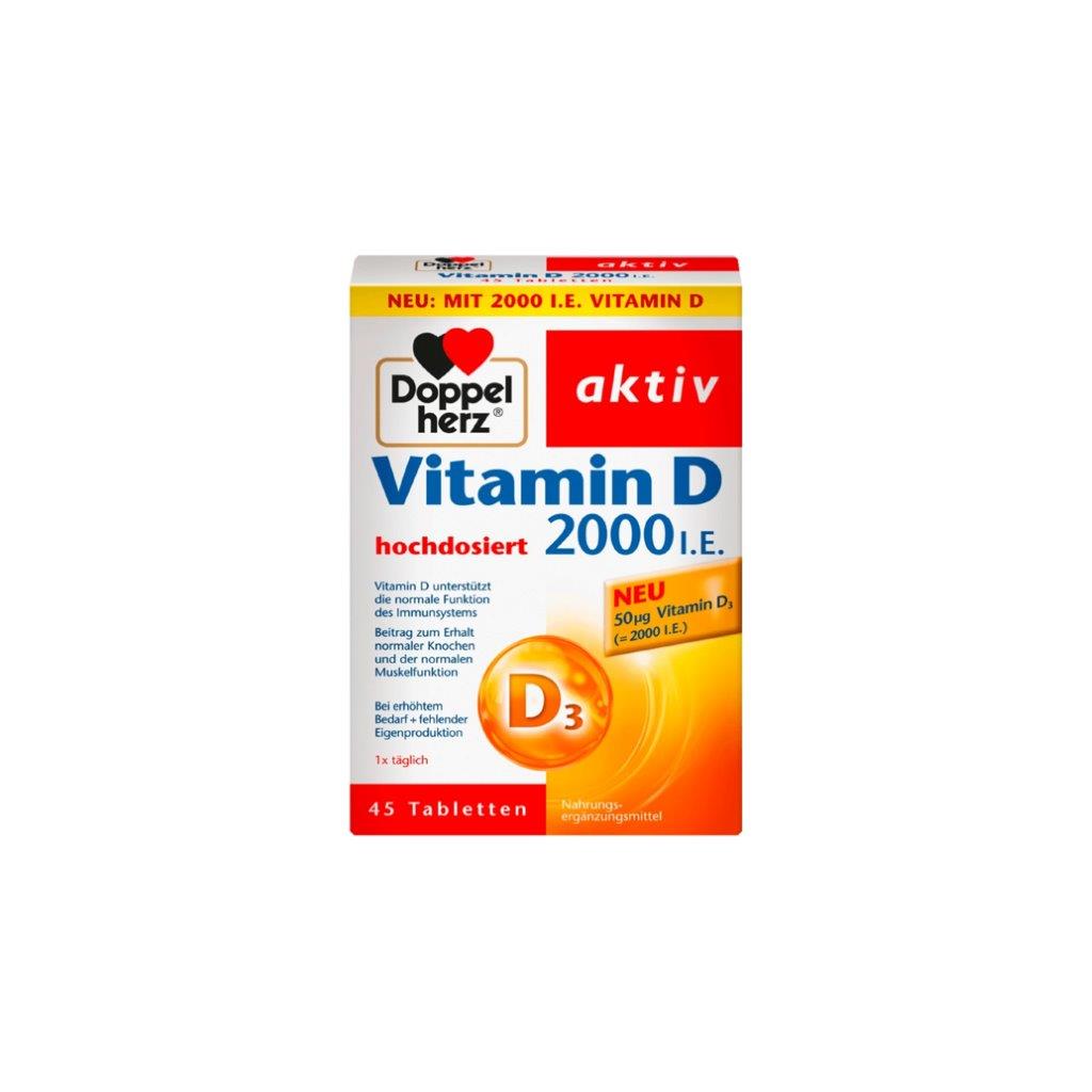 Doppelherz aktiv Vitamin D3 2000IU