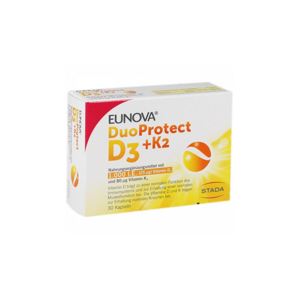 DUOPROTECT D3+K2 (1000IU+80MCG) KAPSULE