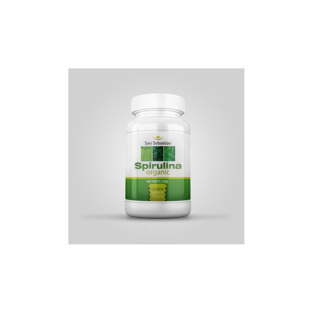 SPIRULINA TABLETE 600 SAN SEBASTIJAN