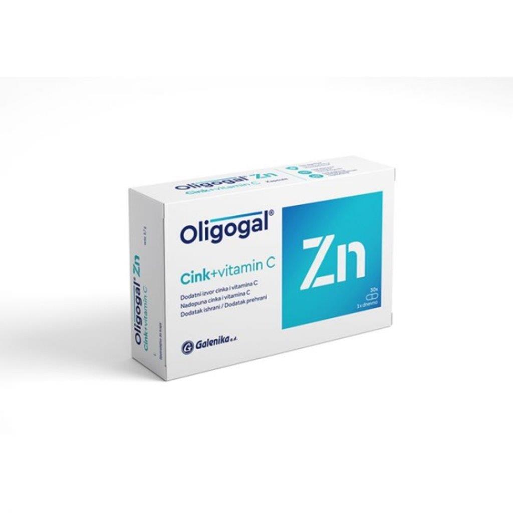 OLIGOGAL ZN+VITAMIN C KAPSULE