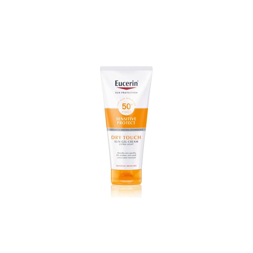 Eucerin Dry Touch Gel-krem za zaštitu osetljive kože od sunca SPF 50+