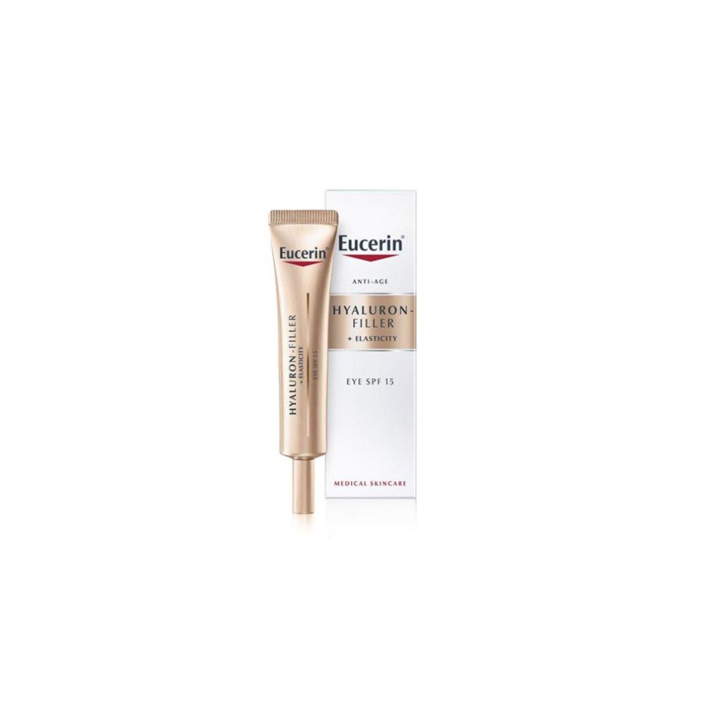 Eucerin Hyaluron-Filler + Elasticity Krema za područje oko očiju SPF 15