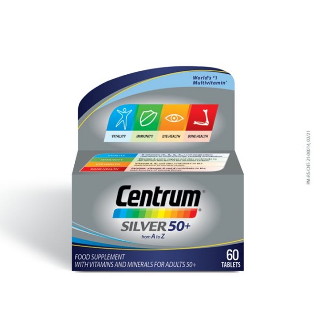 Centrum Silver 50+ 60 tableta