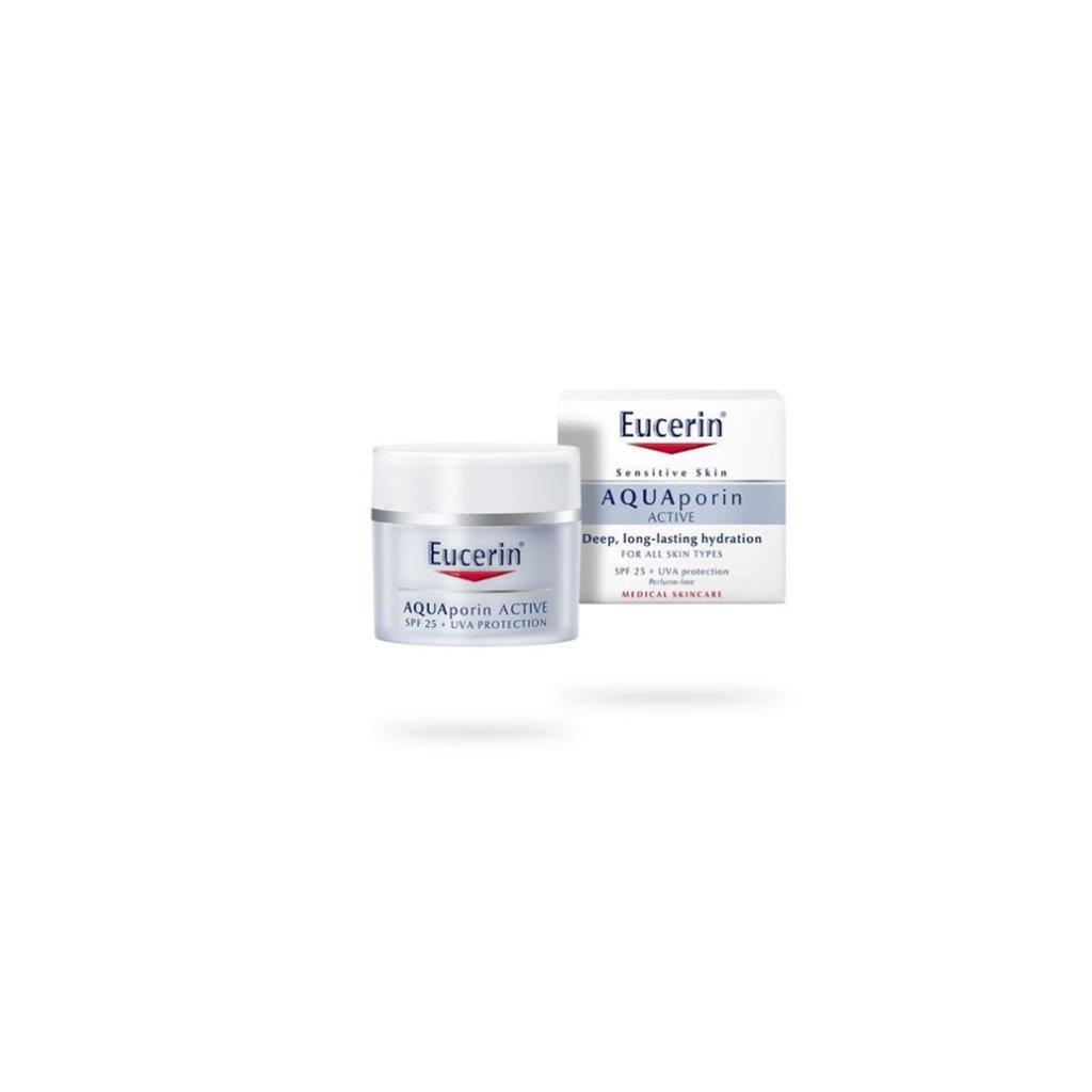 Eucerin AQUAporin ACTIVE Hidratantna krema za lice sa SPF 25 i UVA zaštitom