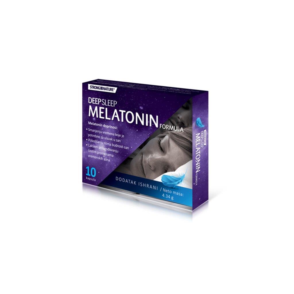 STRONG NATURE DEEP SLEEP MELATONIN FORMULA