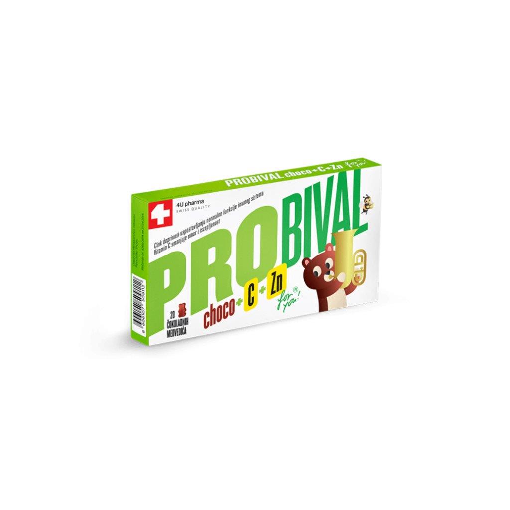 PROBIVAL CHOCO+C+Zn MEDE 4U