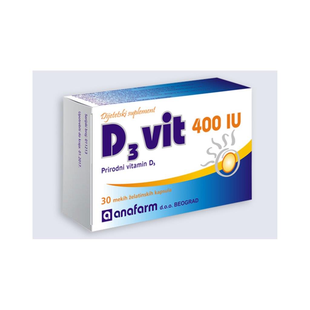 D3 VIT 400 IU