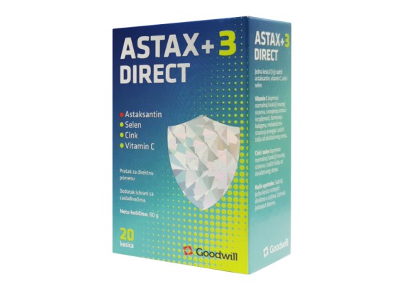 ASTAX+3 DIRECT 20 kesica