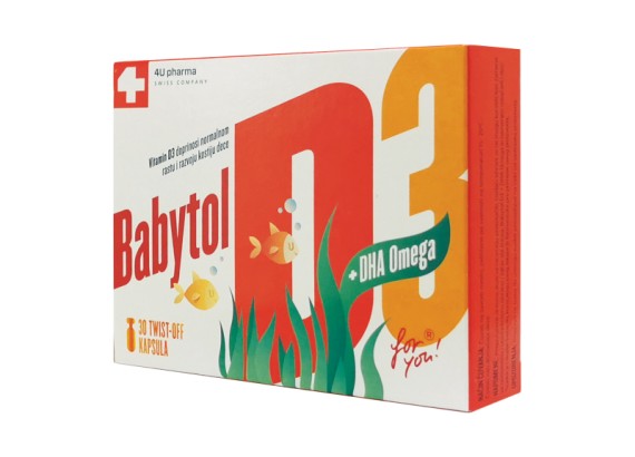 Babytol D3+DHA Omega for you® 30 twist-off kapsula