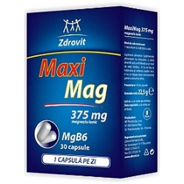 MAXI MAG kapsule 30x375mg