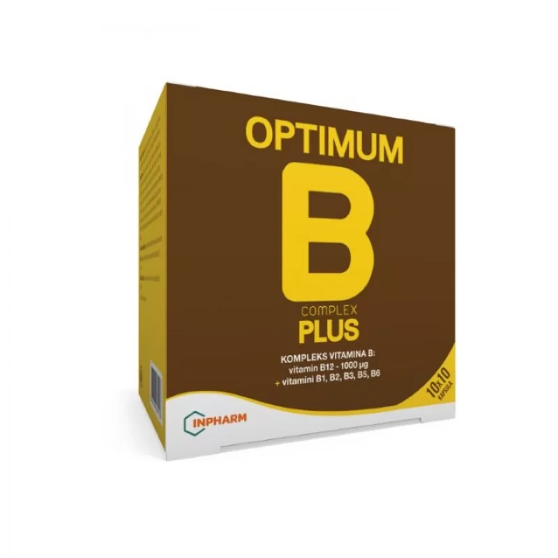 Optimum B complex plus 100 kapsula