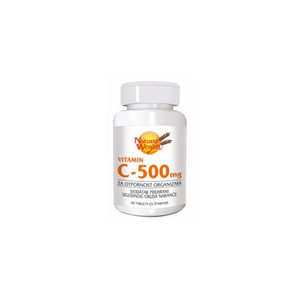 NW VITAMIN C 500 90 TABLETA ZA ŽVAKANJE