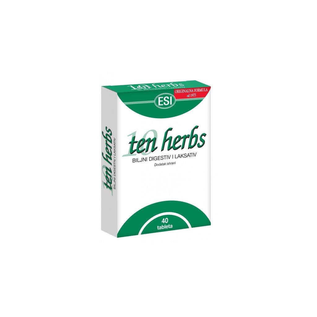 TEN HERBS 40 tableta