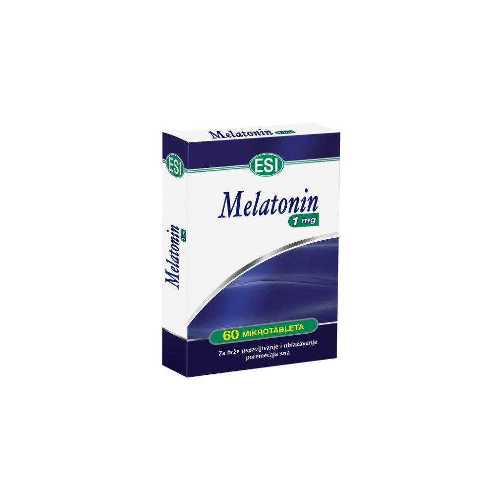 MELATONIN 1mg 60 mikrotableta