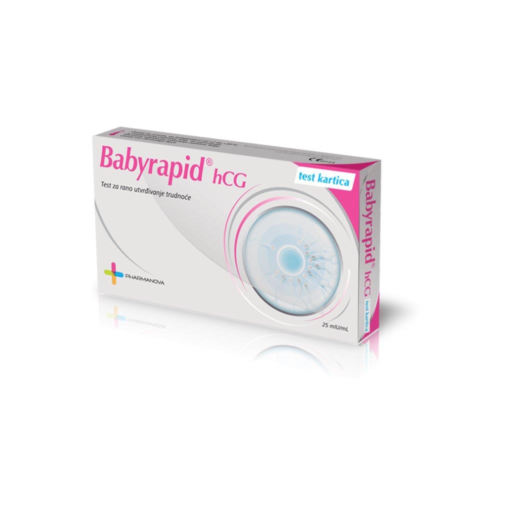 BABYRAPID HCG TEST KARTICA