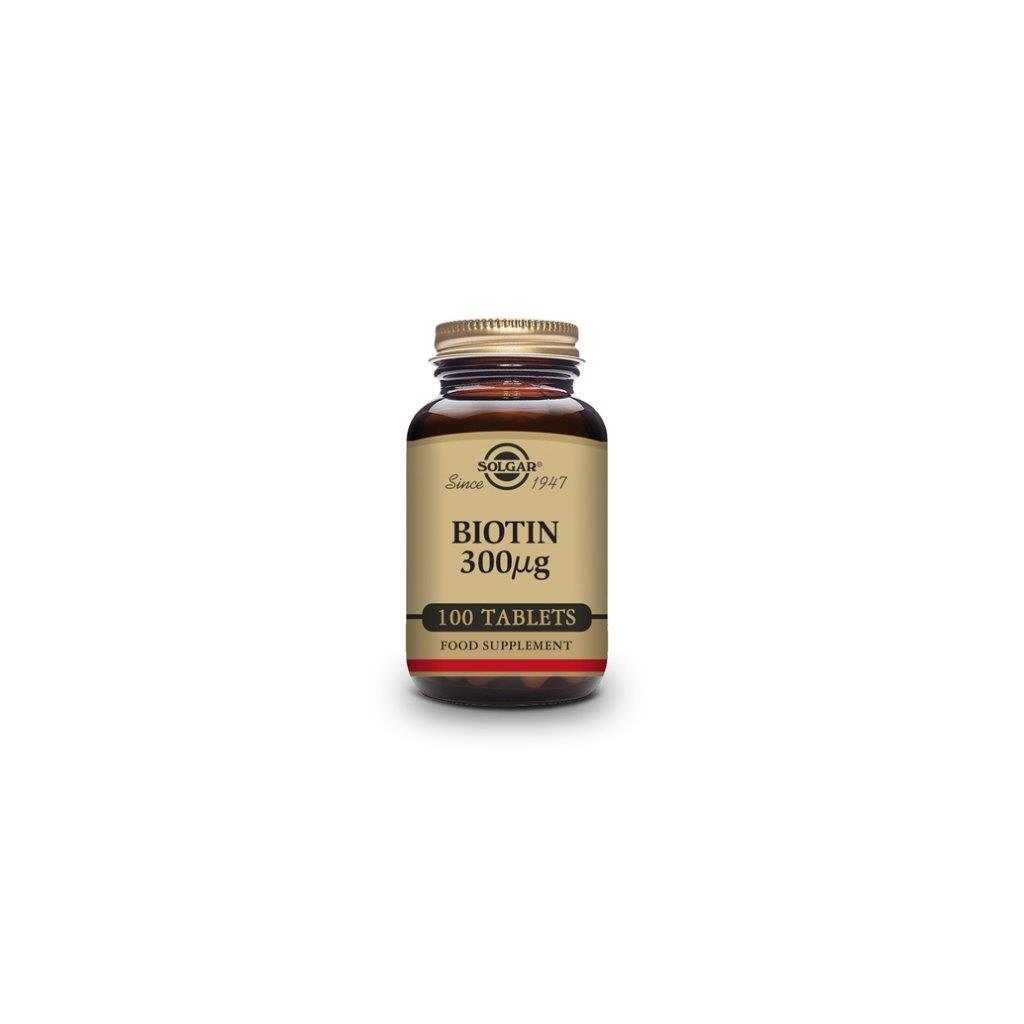 SOLGAR BIOTIN 300 mcg