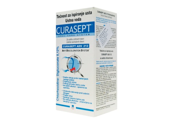CURASEPT ADS 212 TEČNOST ZA ISPIRANJE USTA 200 ML