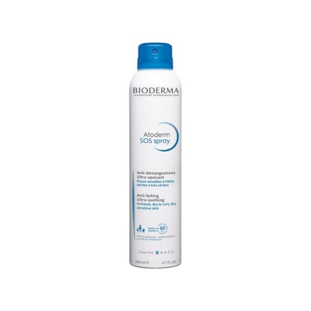 BIODERMA Atoderm SOS Sprej protiv svraba kože 200 ml