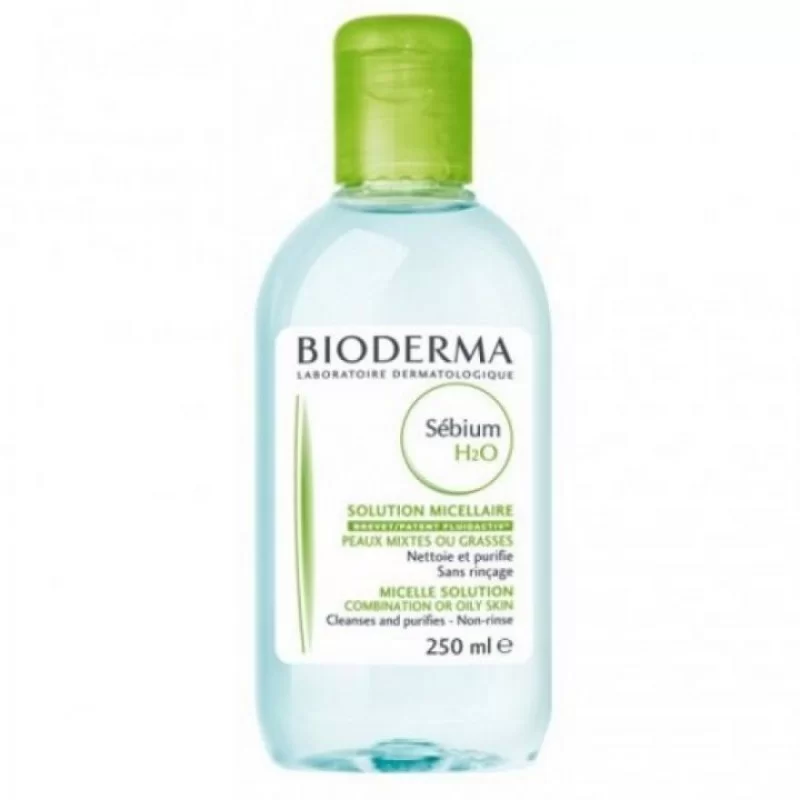 BIODERMA Sebium H20 Micelarni rastvor mešovita i masna koža 250 ml