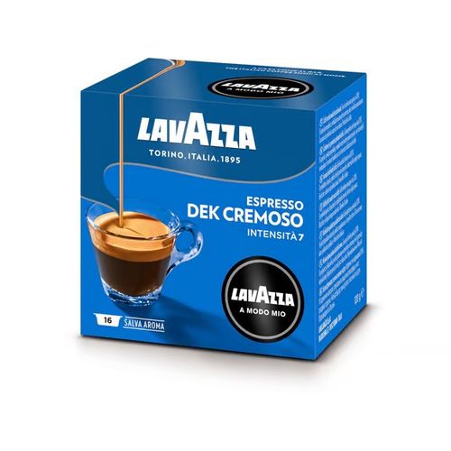 Lavazza A Modo Mio Dek Cremoso 120g , 100% Arabica ,16 kapsula