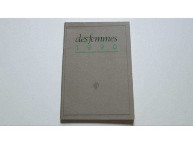 des femmes 1990