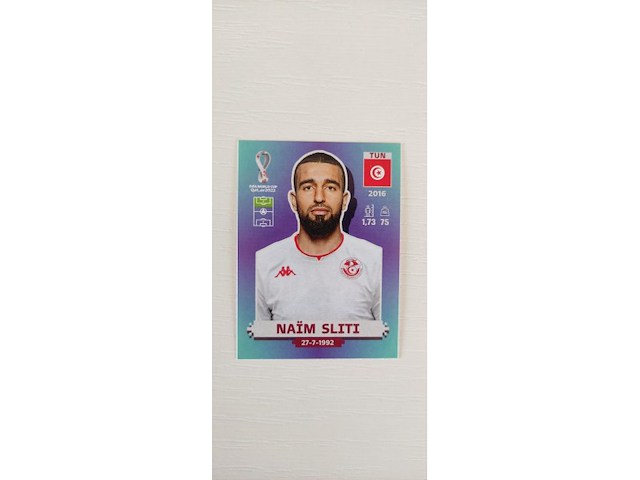 Panini FIFA 2022 international Qatar TUN20