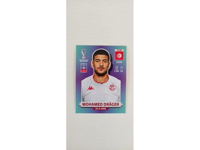 Panini FIFA 2022 international Qatar TUN06