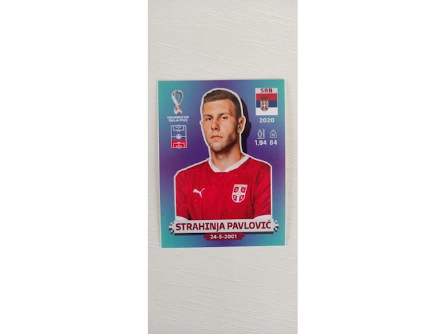 Panini FIFA 2022 international Qatar SRB06