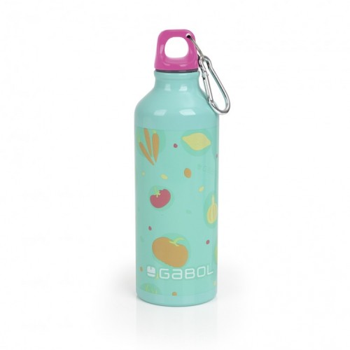 Aluminijumska boca za vodu sa zakačkom 6x21 cm 500ml Picnic Gabol