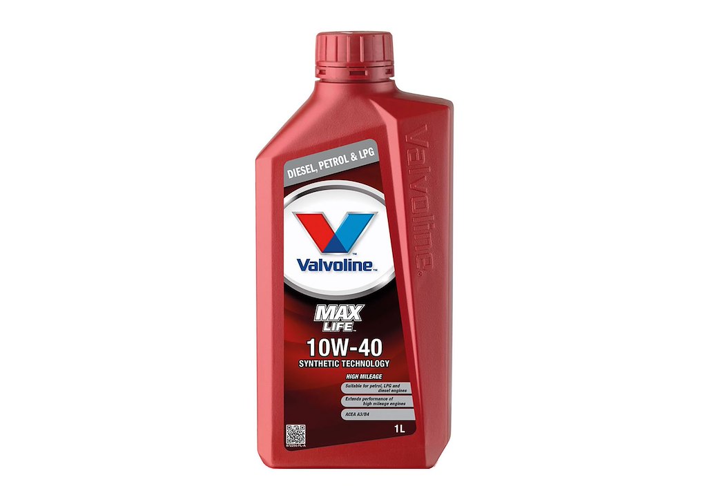 Ulje Valvoline 1L 10W40 max life 872295 99U872295