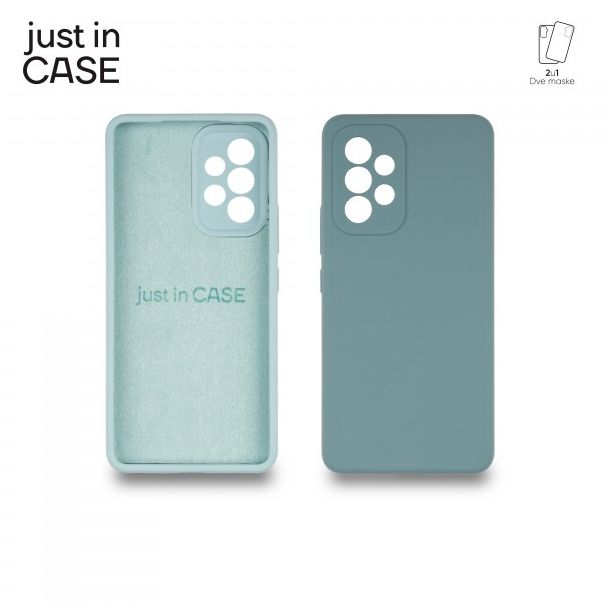JUST IN CASE 2u1 Extra case MIX PLUS paket zeleni za A53 5G