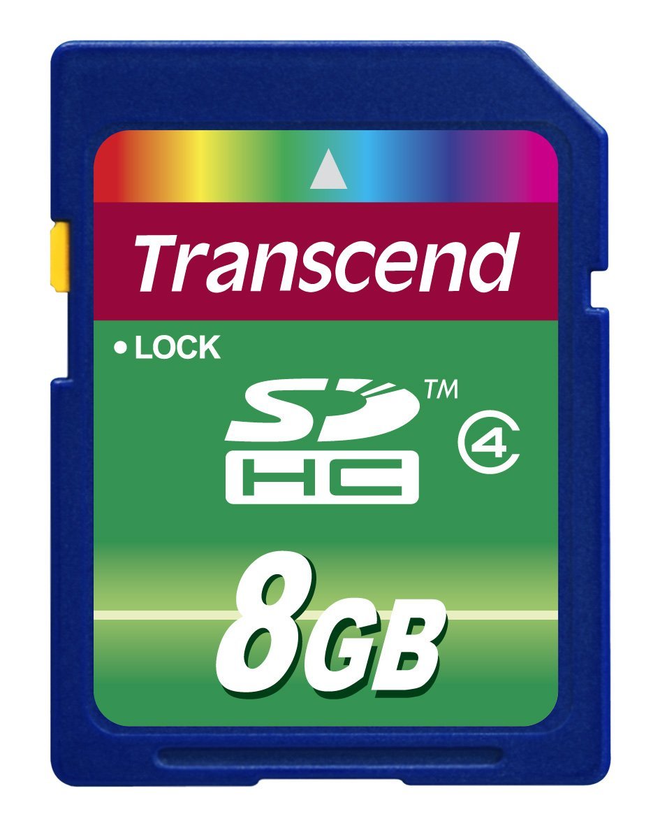 Transcend SD Card 8GB TS8GSDHC4