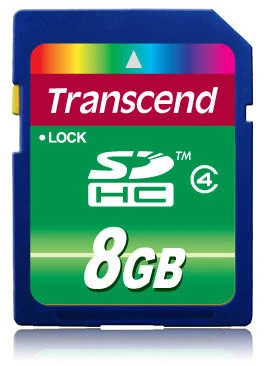 Transcend SD (TS8GSDHC4) 8GB class 4 memorijska kartica