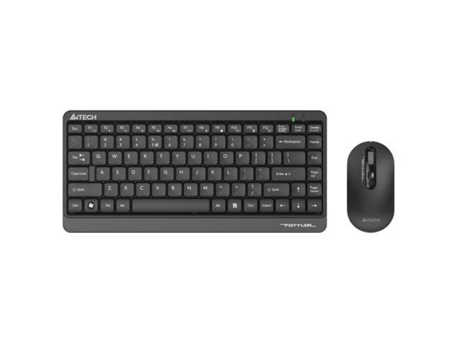 A4 Tech FG1112 Fstyler sivi bežični komplet tastatura+optički miš