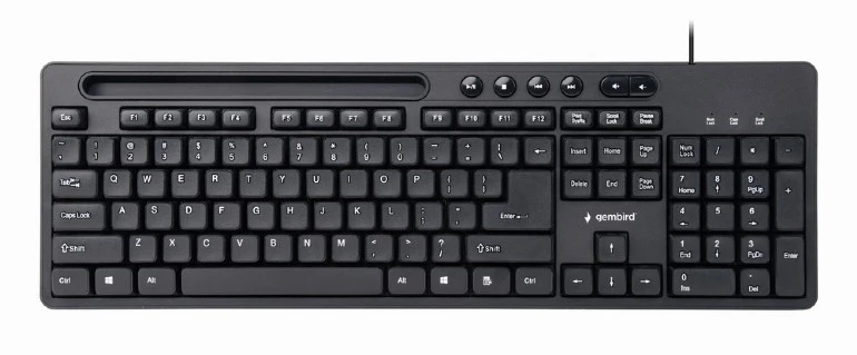 Gembird KB-UM-108 tastatura crna