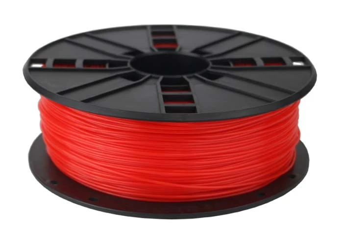 Gembird PLA florucentno crveni filament za 3D štampač 1.75mm 1000gr