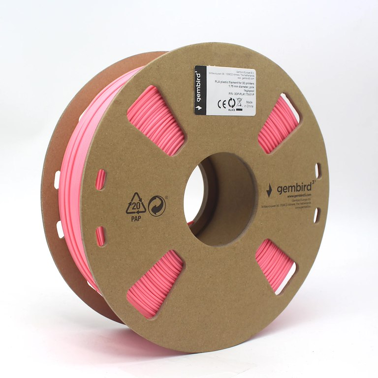 Gembird PLA pink filament za 3D štampač 1.75mm 1000gr