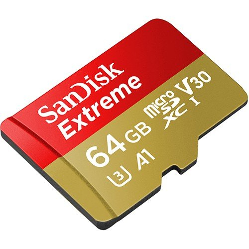 SANDISK SDXC 64GB Extreme Micro 170MB/s UHS-I CLASS 10 U3 V30+AD