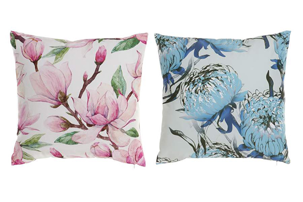 Jastuk roze i plavo cveće 40x10x40 400 gr