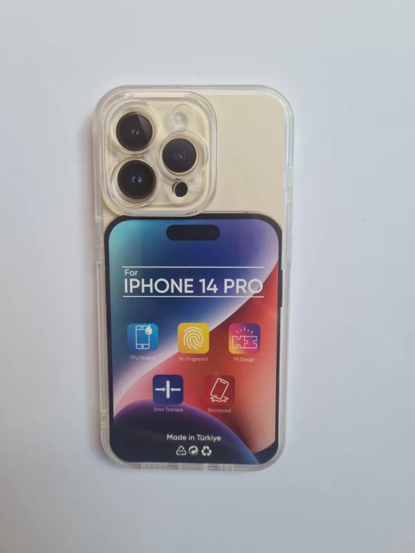 iPhone 14 Pro transparent ojačane ivice