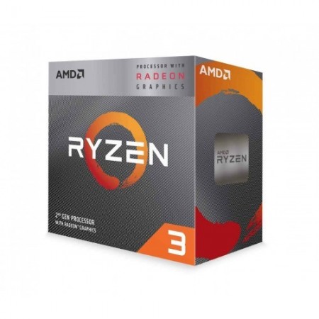 CPU AMD Ryzen 3 3200G, 3.6GHz (4.0GHz), Radeon™ Vega 8, 4 cores, AM4, BOX